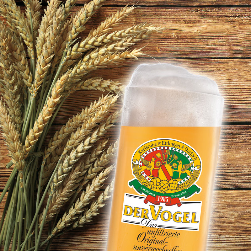 Vogels unfiltriertes Dinkelbier – das süffige „Urweizen“